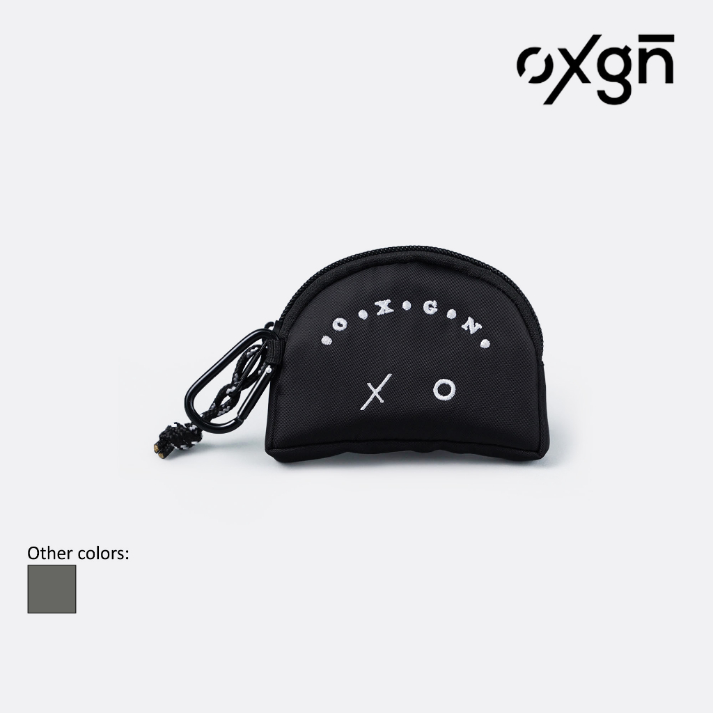 OXGN Coin Purse For Men And Women (Black/Burnt Olive) | Shopee Philippines