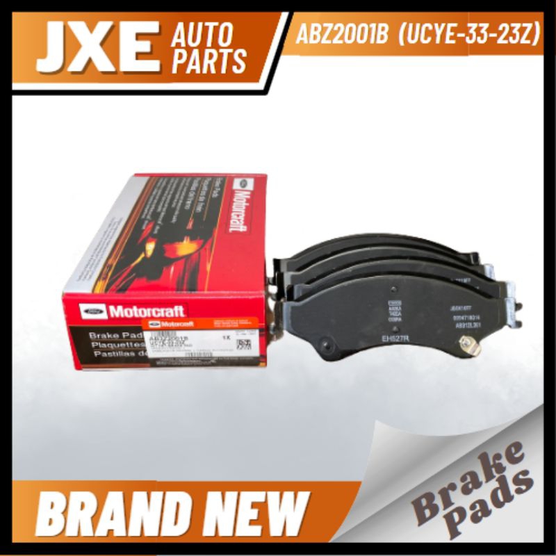 Ford Motorcraft Brake Pads (AB3Z2001B | UCYE-33-23Z) | Shopee Philippines