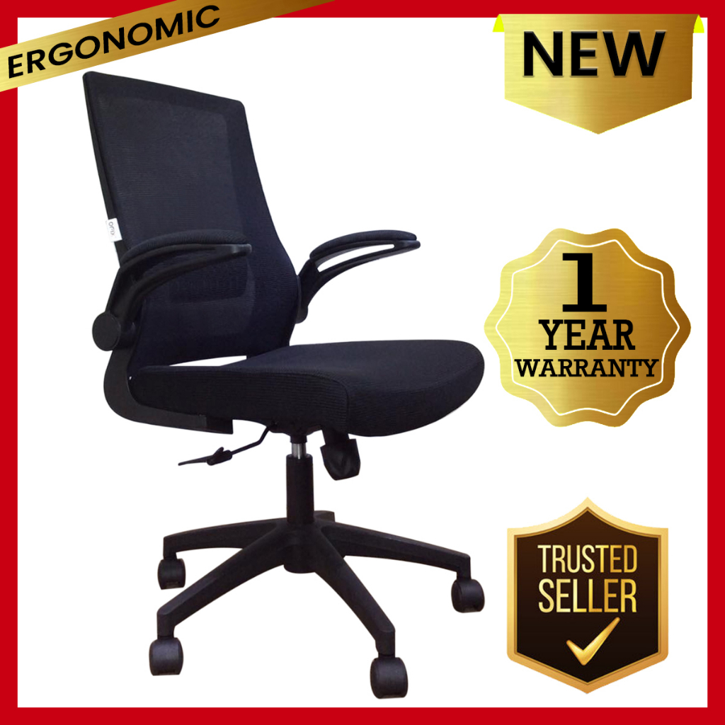 Deluxe-31/ 31H Mid High Back Mesh Office Chair | Shopee Philippines