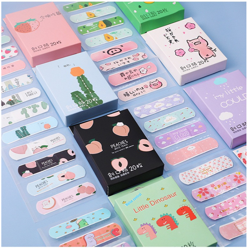 Waterproof Breathable Bandages Cute Cartoon Band Aid Hemostasis ...