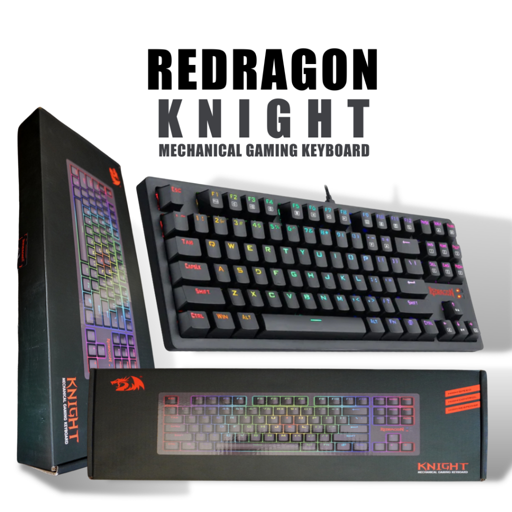 2.4G+ wired dual mode connection. Anti-ghosting Redragon Knight K598 ...