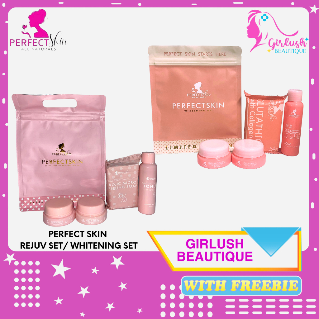 Perfect Skin Rejuvenating Set Extra Strength Whitening Set Shopee