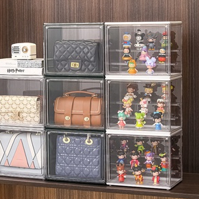 Toy Action Figure Acrylic Storage Box Dustproof Small Doll Display ...