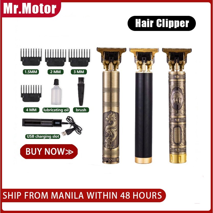 Electric Hair Clipper USB Rechargeable Razor Clipper Shaver Cutter Hair ...