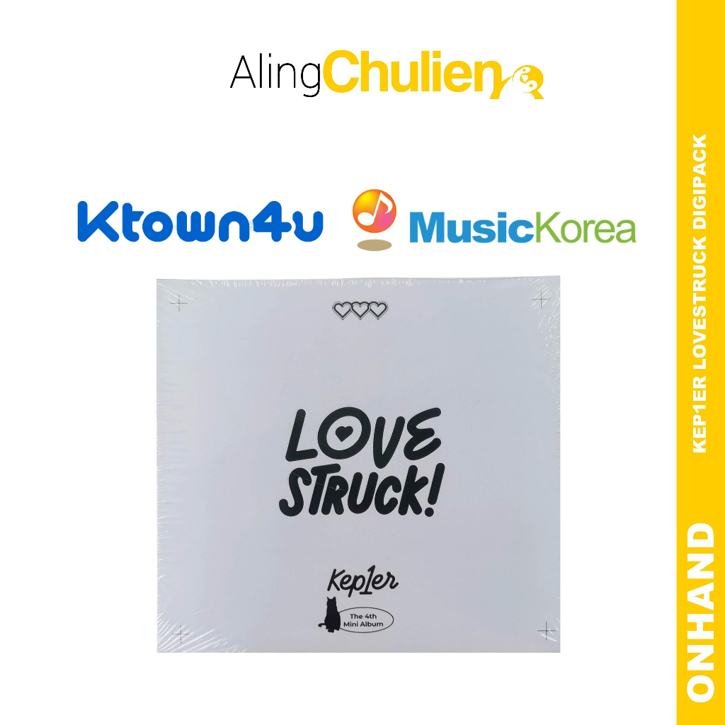 [DIGIPACK] Kep1er Lovestruck 4th Mini Album Music Korea Ktown4u POB Kepler | Shopee Philippines