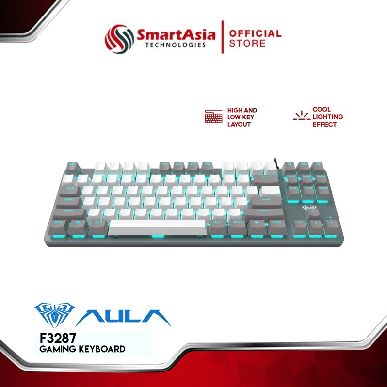 Aula F3287 (Wired, RGB, Tenkeyless, Media Keys, Metal Top Case ...
