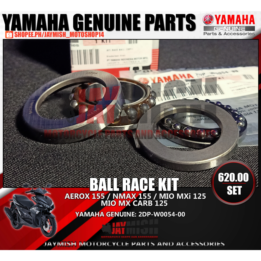 Ball Race Bearing Set Yamaha for NMAX 155 / Aerox 155 / MXi / MX Carb ...