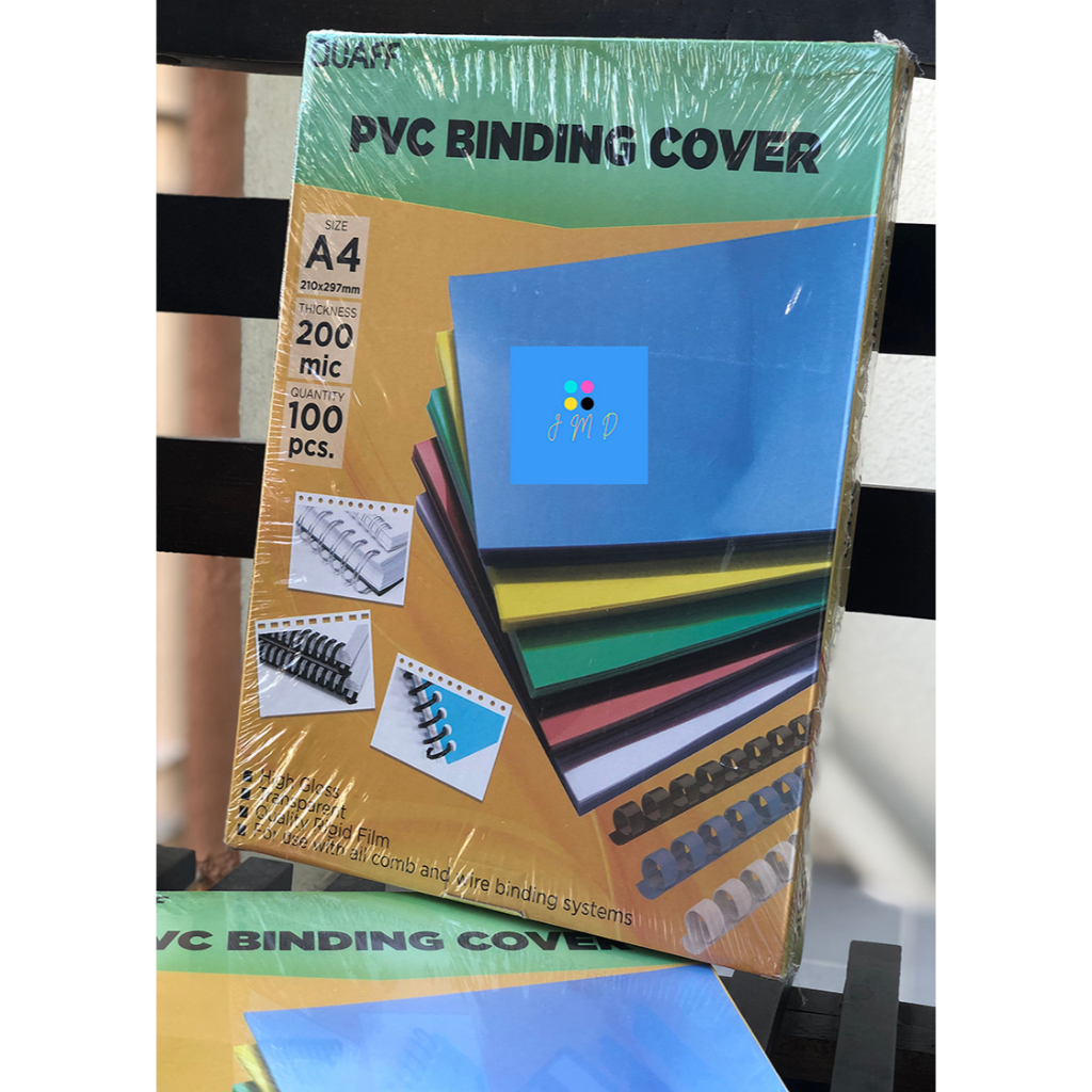 QUAFF PVC Binding Cover 200 microns / PP Matte Binding Cover 250 Micron ...