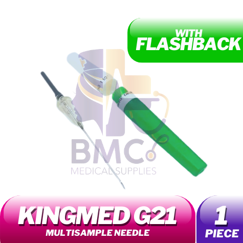 MultiSample ETS Needle 21G (with flashback) | Shopee Philippines