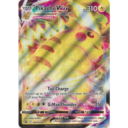 Pikachu VMAX - SWSH286 - Promo Pokemon Sword & Shield Promos | Shopee ...