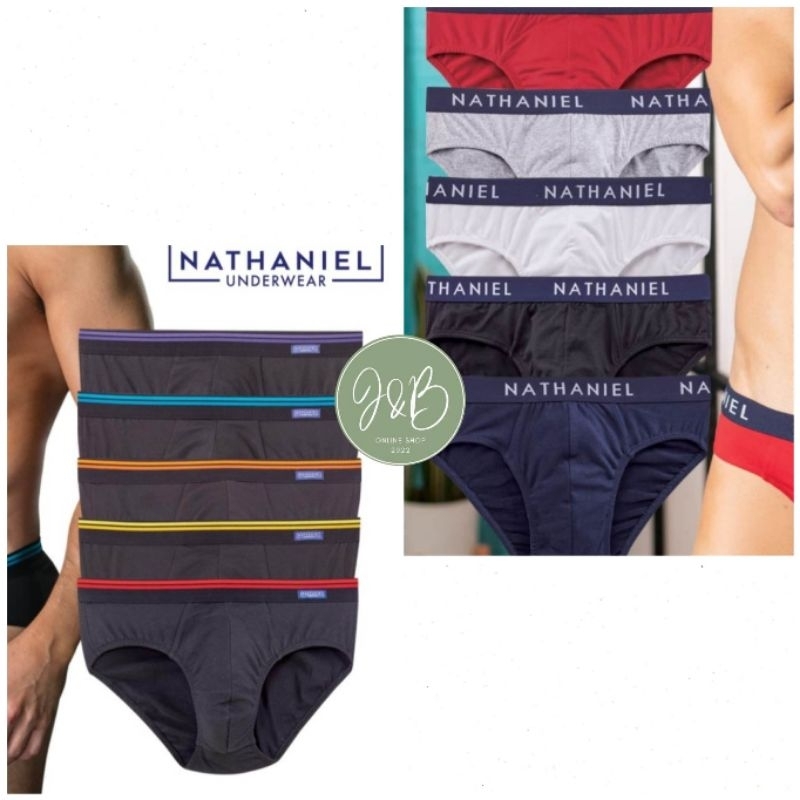 NATASHA - NATHANIEL Men's 5 in 1 Underwear Brief | Shopee Philippines