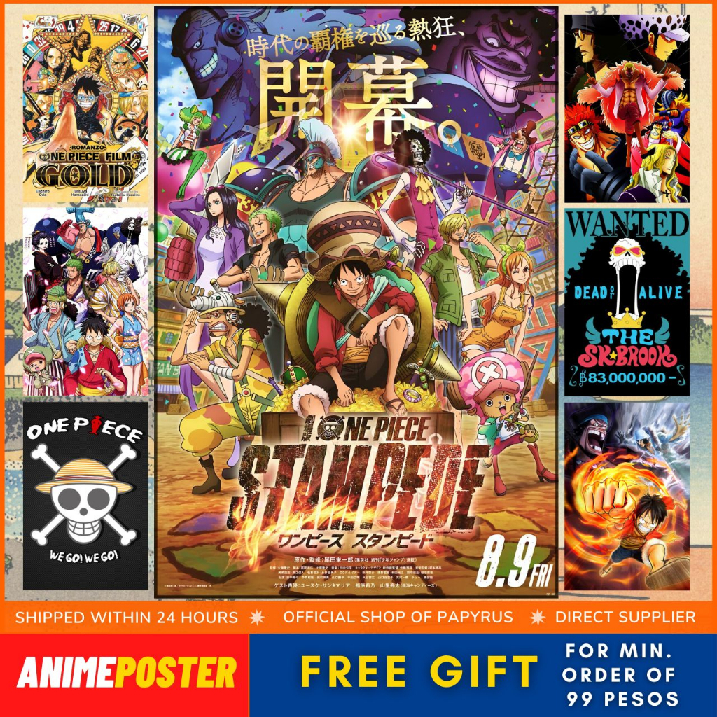 One Piece Official A4 Anime Posters / PAPERRICA | Shopee Philippines
