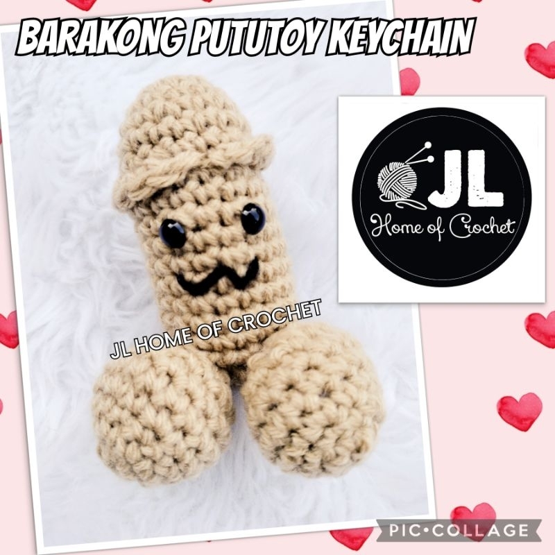 PUTOTOY KECHAIN CROCHET KEYCHAIN | Shopee Philippines