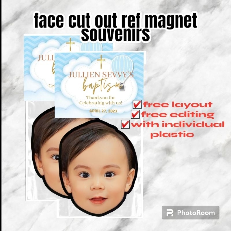 face cutout ref magnets souvenirs | Shopee Philippines