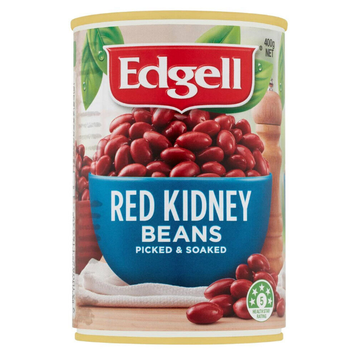 Edgell Red Kidney Beans - Picked & Soaked 400g Made in Australia ...