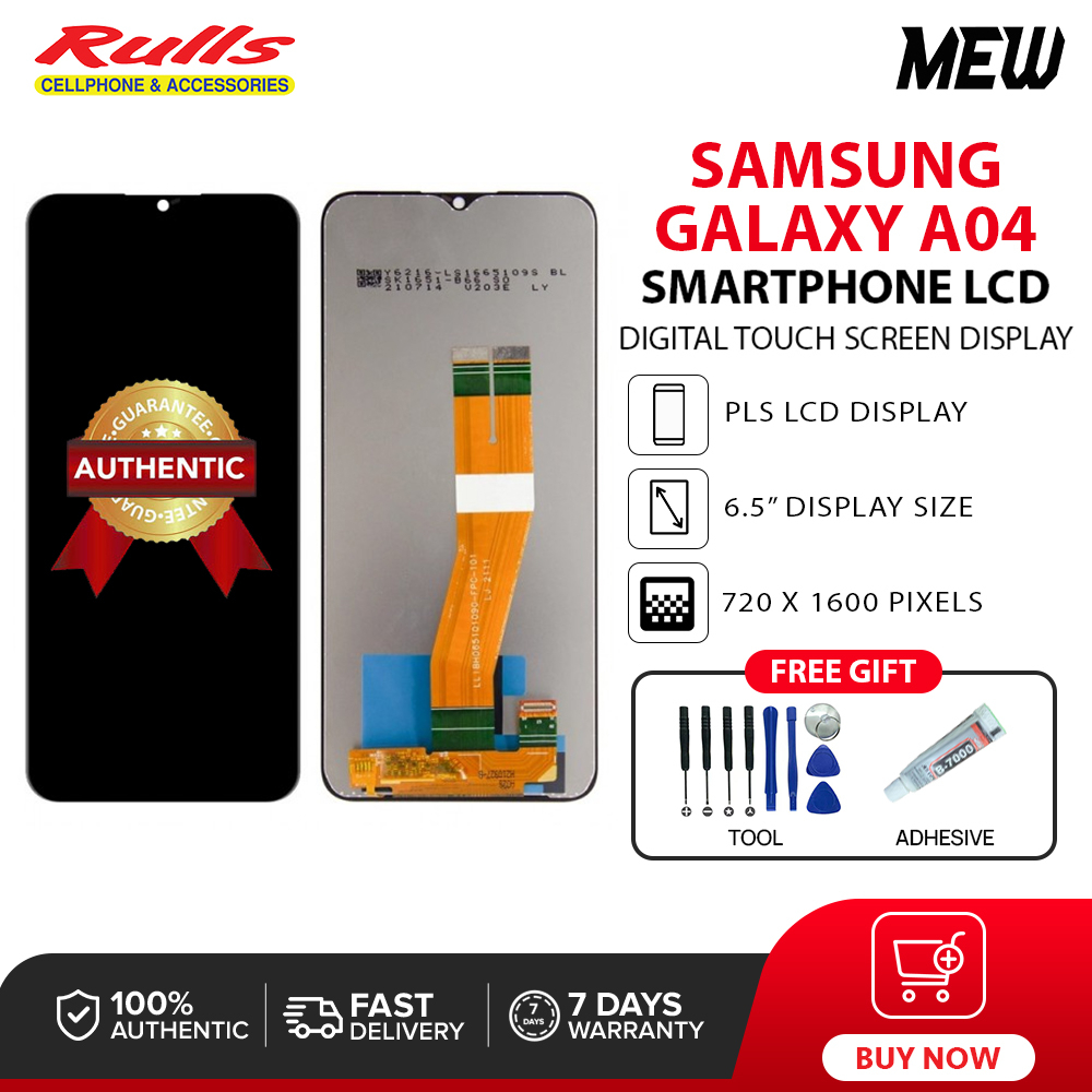 Smartphone LCD for Samsung Galaxy A04 Digital Touch Screen Display ...