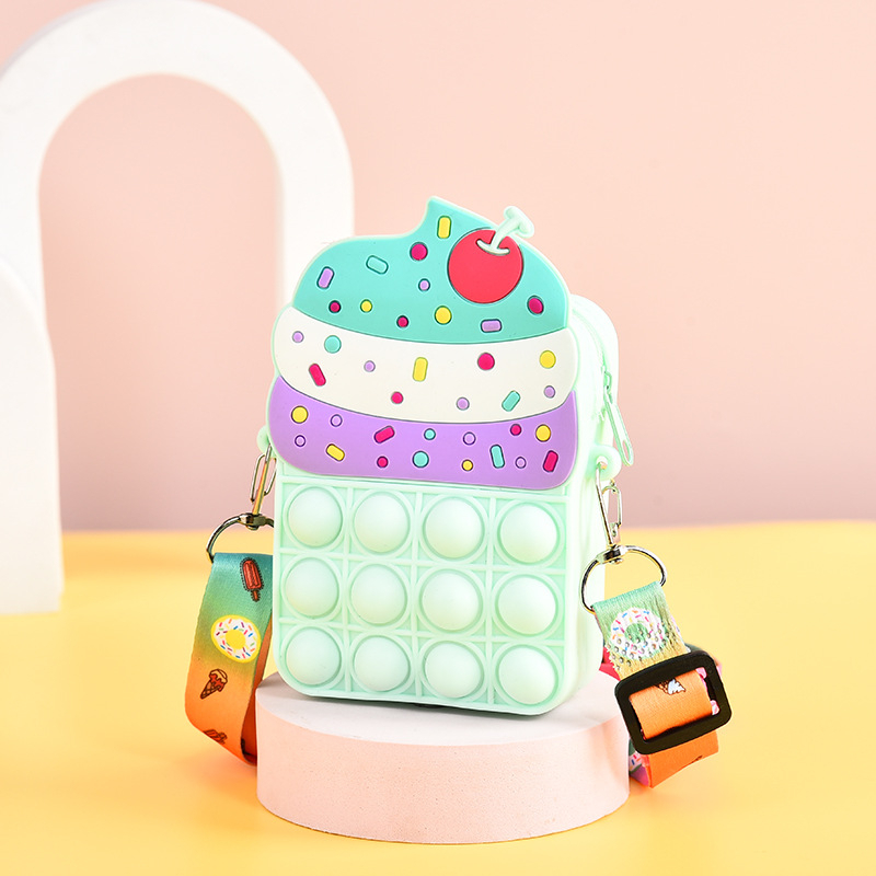 Mumu 2052 Cozyland Multifunctional Pop It Bag For Kid Girl Fidget Toy ...