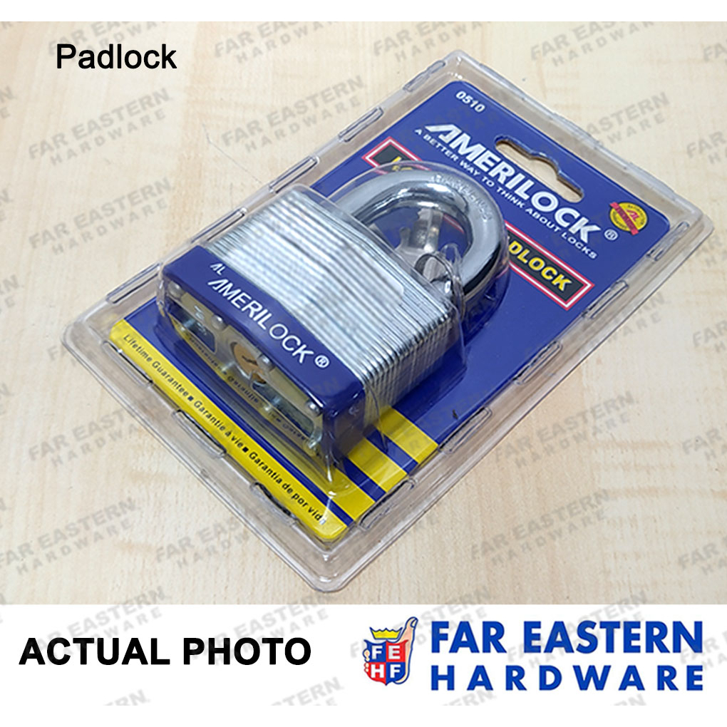 AMERILOCK Laminated Padlock / Long Shackle 40mm | 50mm | Shopee Philippines