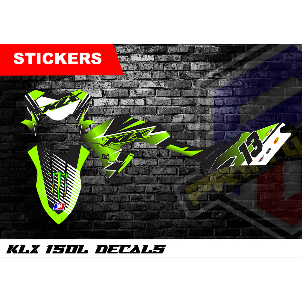 KLX 150 sticker decals | Shopee Philippines