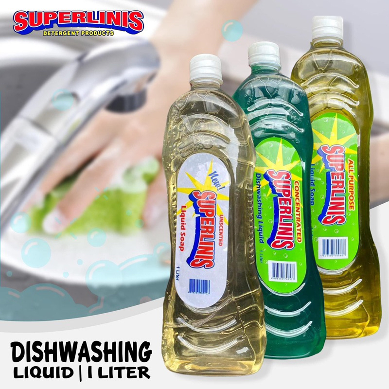 Superlinis Dishwashing Liquid (1 Liter) | Shopee Philippines
