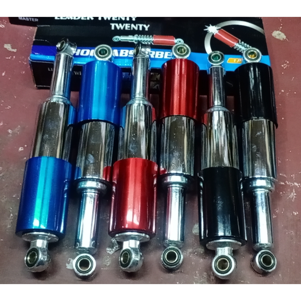REAR SHOCK TMX 310MM RED BLACK BLUE | Shopee Philippines