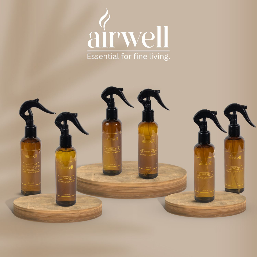 Buy 1 Take 1 Airwell Room Car Linen Spray (200ml) | Anti-Bacterial ...