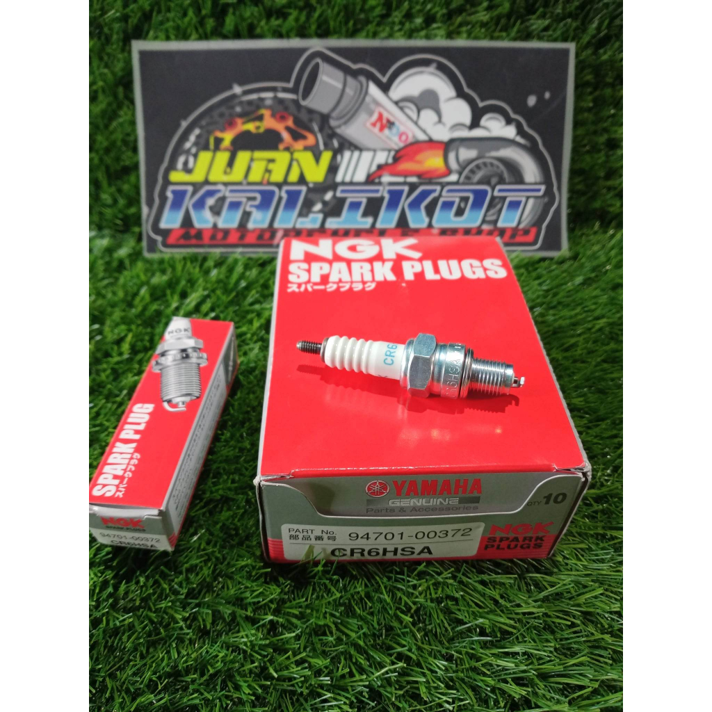 YAMAHA SPARKPLUG ( NGK CR6HSA ) MIO I 125, MIO SOUL I 125 | Shopee Philippines