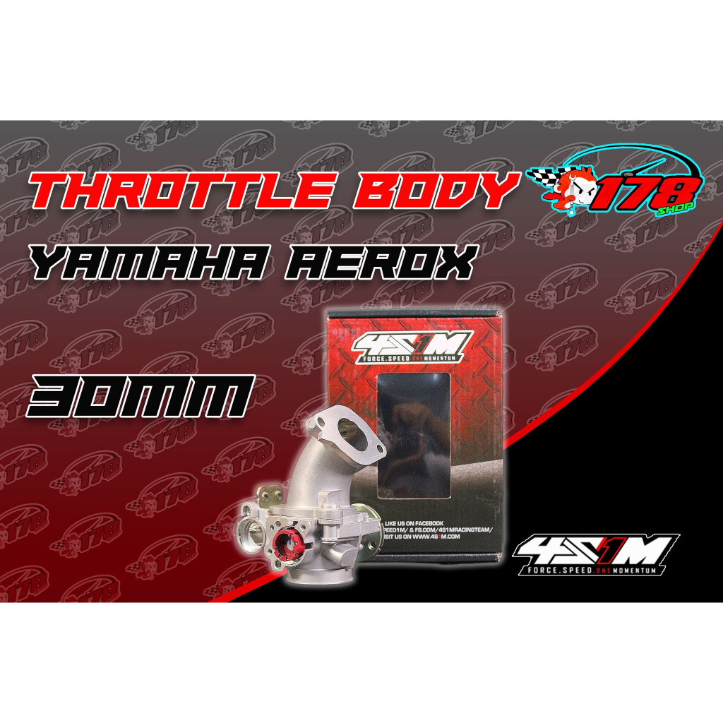 4S1M throttle body with manifold aerox 155 nmax v2 30-34MM | Shopee ...