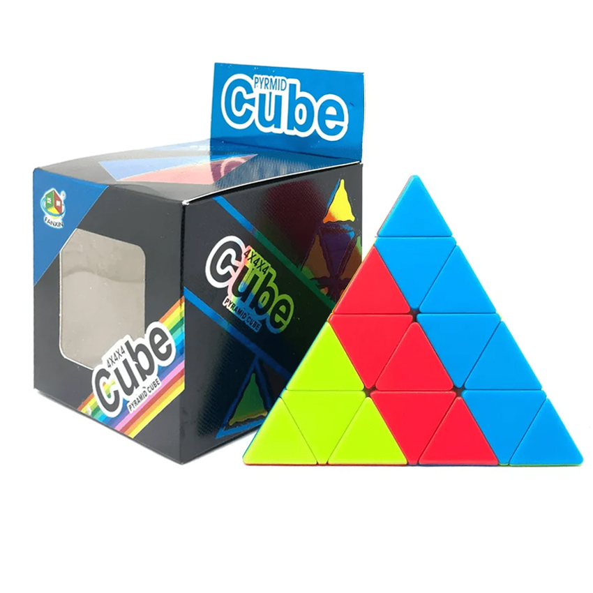 Fanxin 4-Layered Master Pyraminx 4x4 Speed Magic Cube Stickerless ...