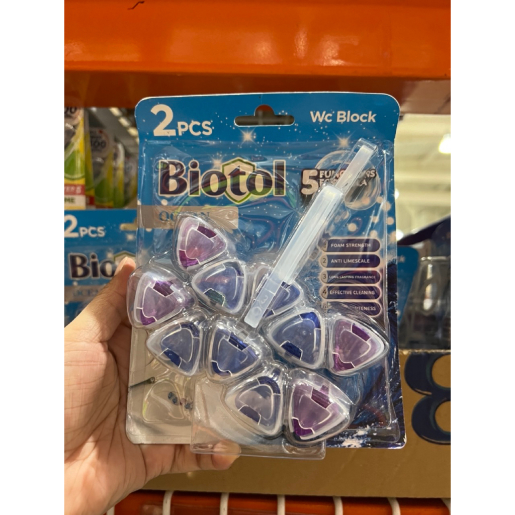 HOME CARE Essnt'l: Toilet Rim Block Cleaner Domestos-Lime & Pink ...