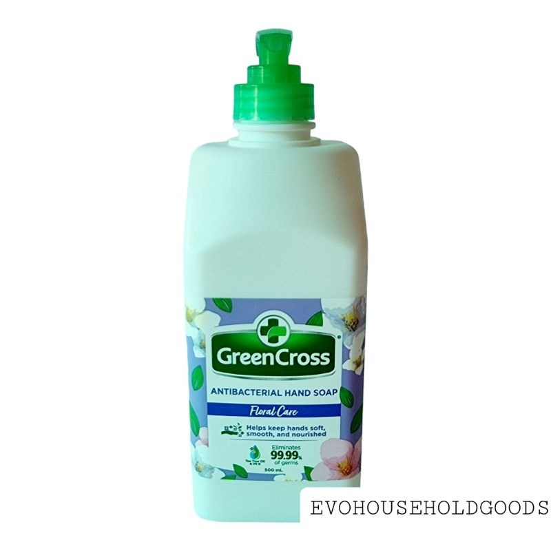 Green Cross Antibacterial Liquid Hand Soap (450mL - 500mL) | Shopee ...