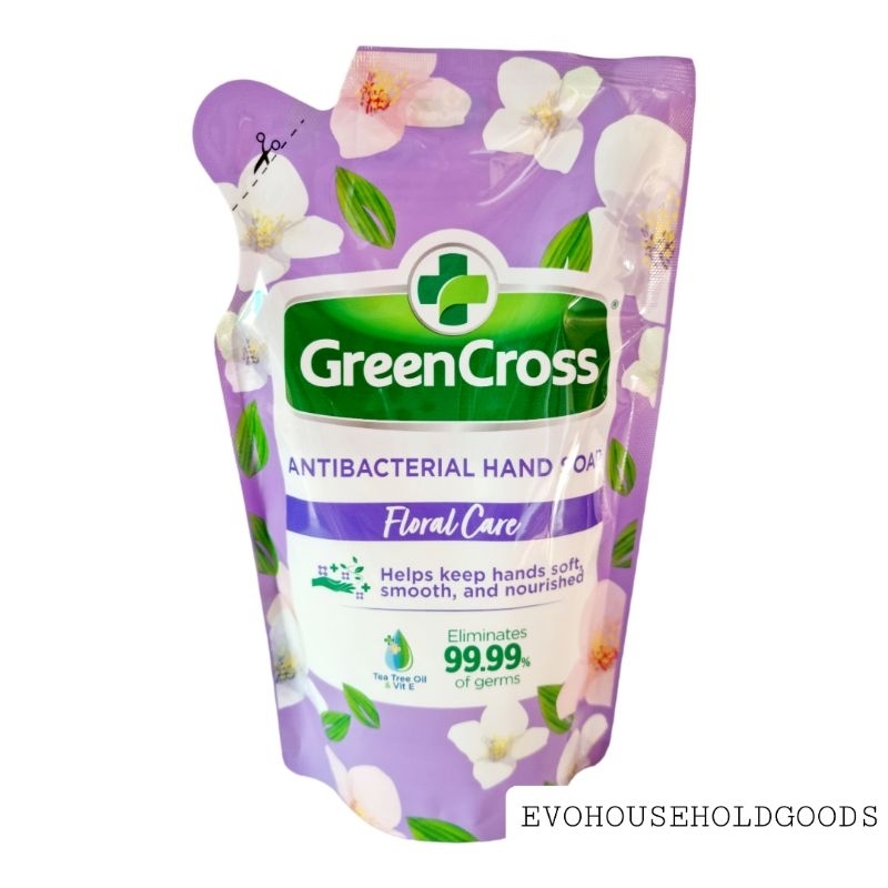 Green Cross Antibacterial Liquid Hand Soap (450mL - 500mL) | Shopee ...
