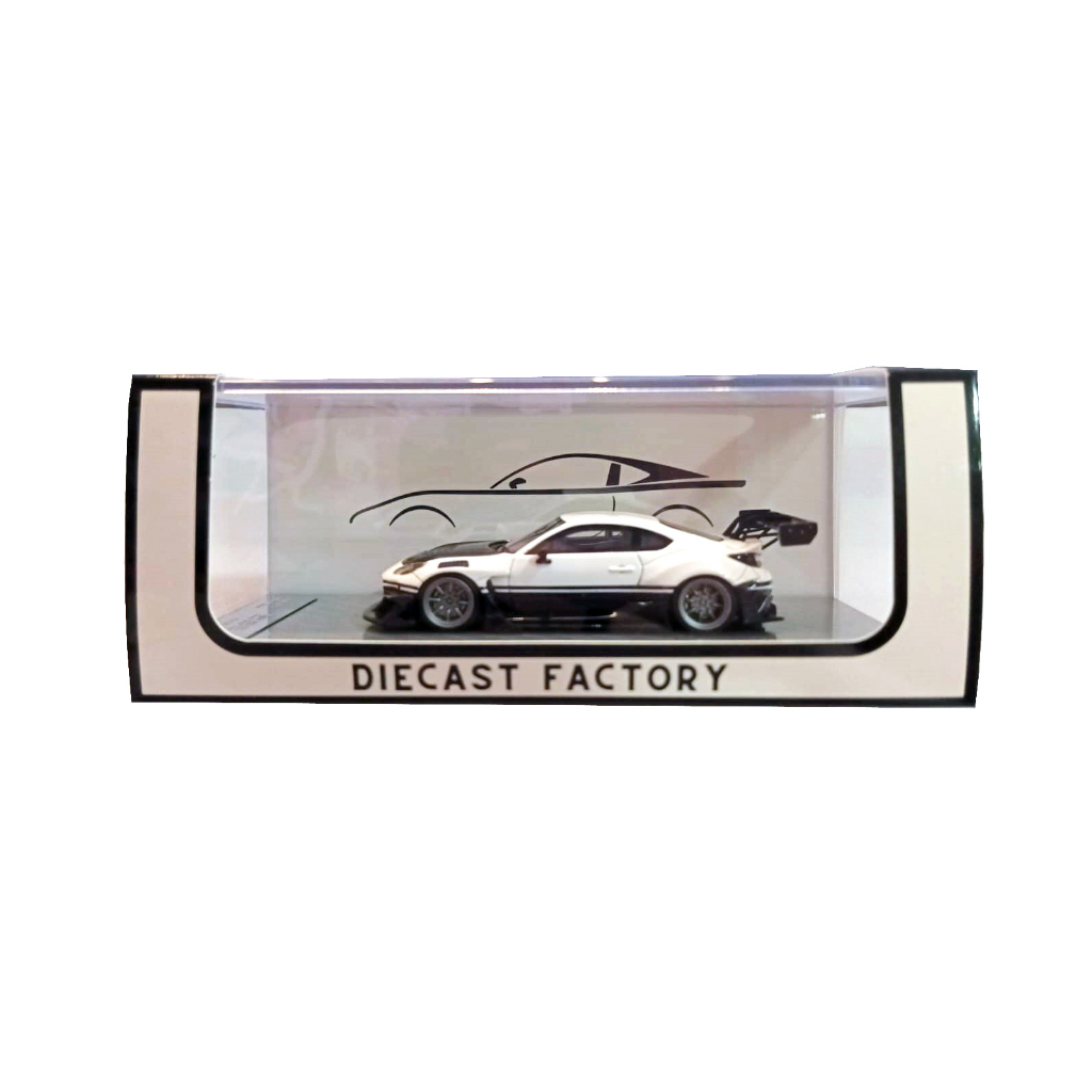 YM Model x Diecast Factory 1/64 GR86 Custom Widebody Fujiwara GR86 ...