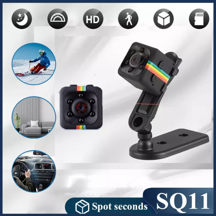 SQ11 HD dash cam 1080P mini camera DV mini cctv camera wireless hidden ...