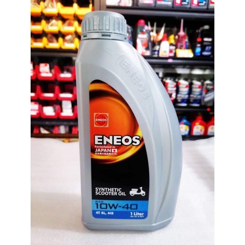 ENEOS MOTORCYCLE OIL SL/MA 10W-40 1L 800ML GEAR OIL (SYNTHETIC) | Shopee Philippines
