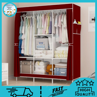 WARDROBE Clothes Rack Organizer | Shopee Philippines