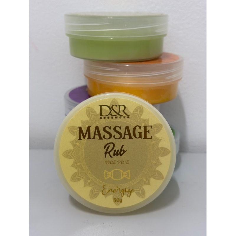 D&R ESSENCES MASSAGE RUB 50g | Shopee Philippines