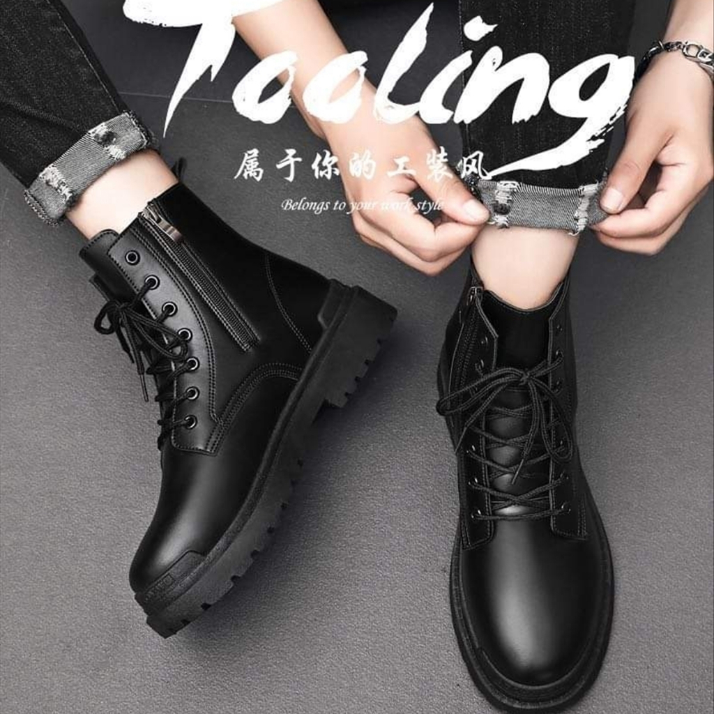 mens fashion matin shoes 8605 | Shopee Philippines