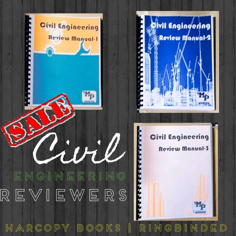CIVIL ENGINEERING REVIEWERS | CE REVIEWER MANUAL LEGIT AND TRUSTED ...