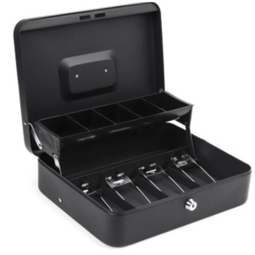 Cash Box 12inch Storage Cashier Drawer Hidden Coin Money Jewelry ...