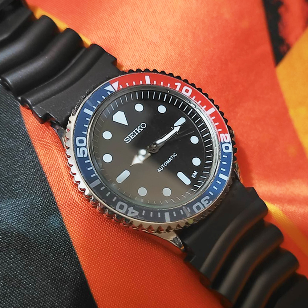 Seiko Divers Sports Watch for Men (Red Black) | Shopee Philippines