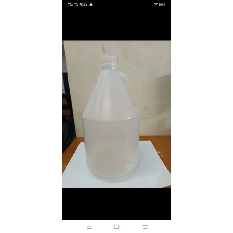 HDPE 3.2liters & 3.7liters Container/Gallon | Shopee Philippines