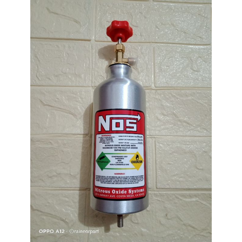 JDM Nitrous Oxide Tank Nos Copy For Coolant Reservoir/Gas Tank/Canister ...