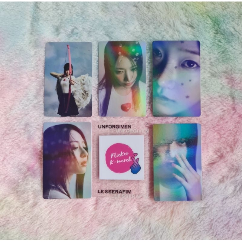 ONHAND - LE SSERAFIM - UNFORGIVEN - WEVERSE VER. OFFICIAL POB | Shopee ...