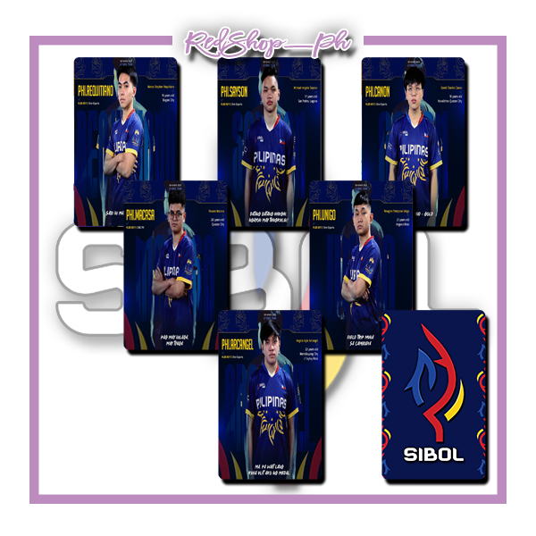 Sibol Team Mobile Lengend | Photocard (SET) | Shopee Philippines