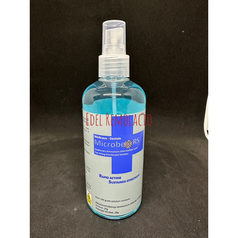 MICROBEX RS 300ml disinfectant spray | Shopee Philippines