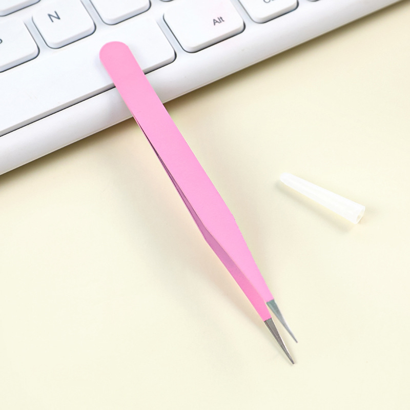 1PC Color Tweezer DIY Stickers Multifunctional Tweezers Diary ...