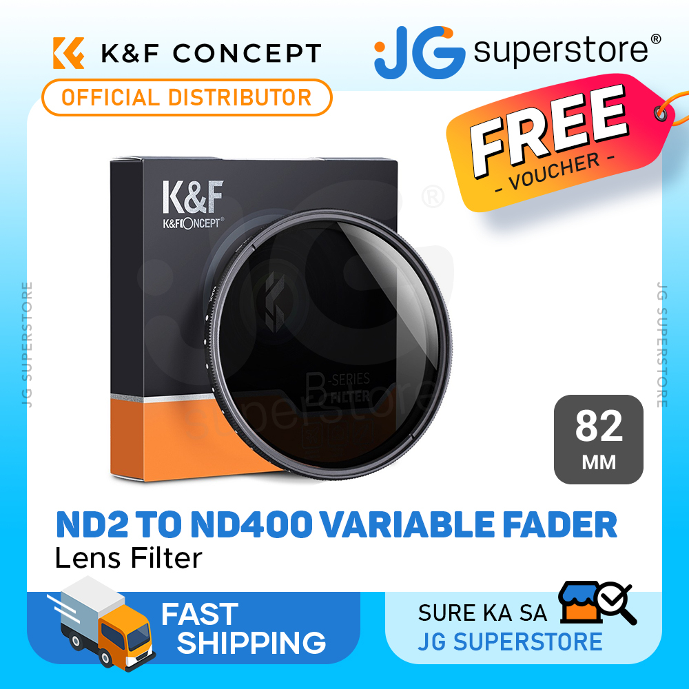 K&F Concept ND2 to ND400 Variable Fader ND Lens Filter for DSLR and Mirrorless Cameras (ALL ...