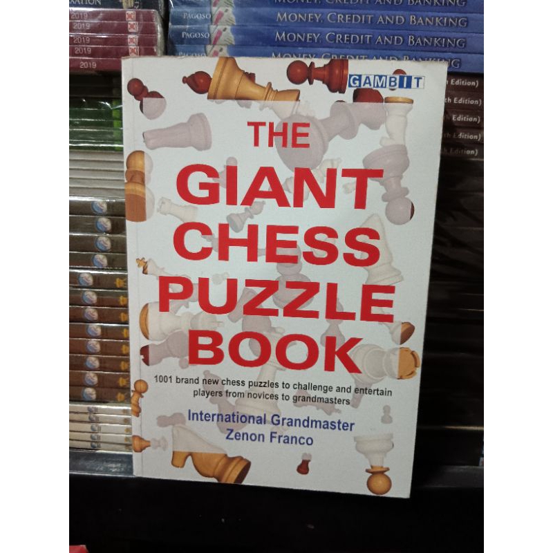 The Giant Chess Puzzle Book GAMBIT | Shopee Philippines