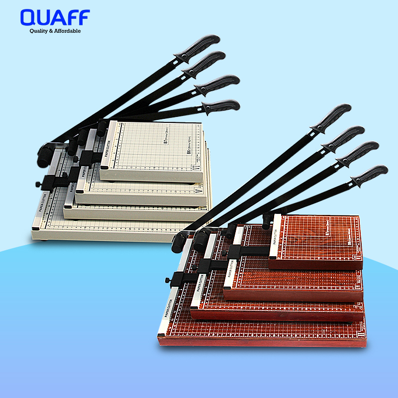 QUAFF Paper Cutter A4 / A3 / A5 / B4 || Metal Based & Wood Based ...